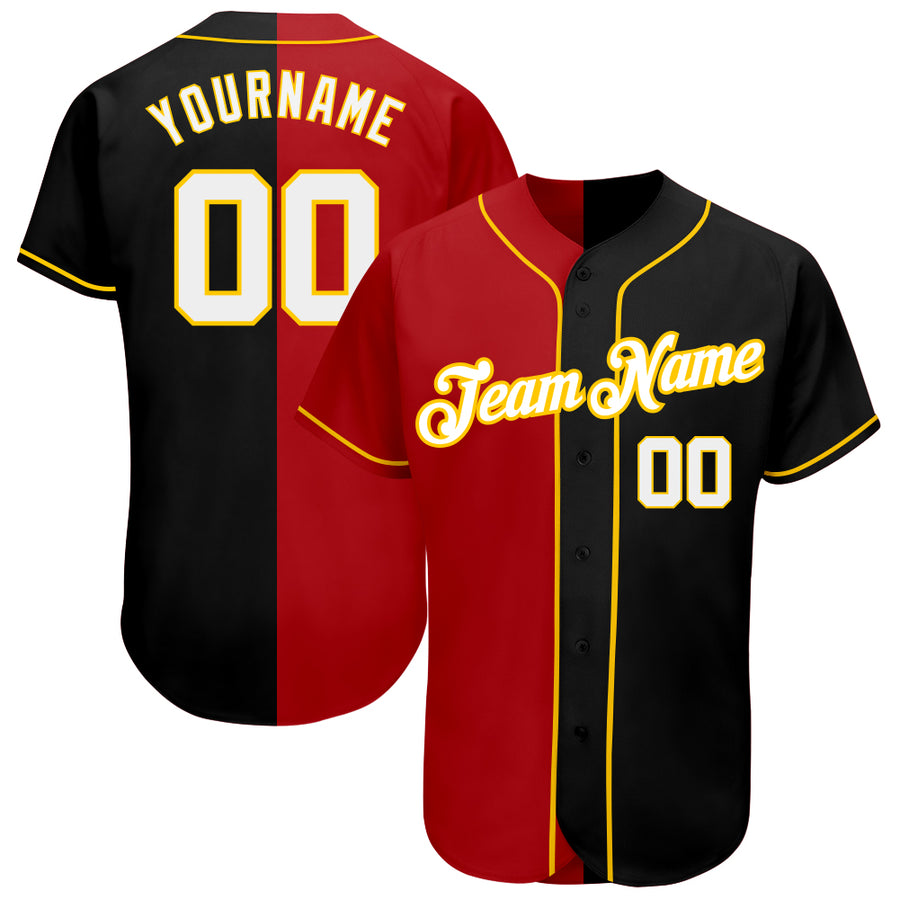 Split Baseball Jerseys | Custom Split Fashion Baseball Team Jerseys ...